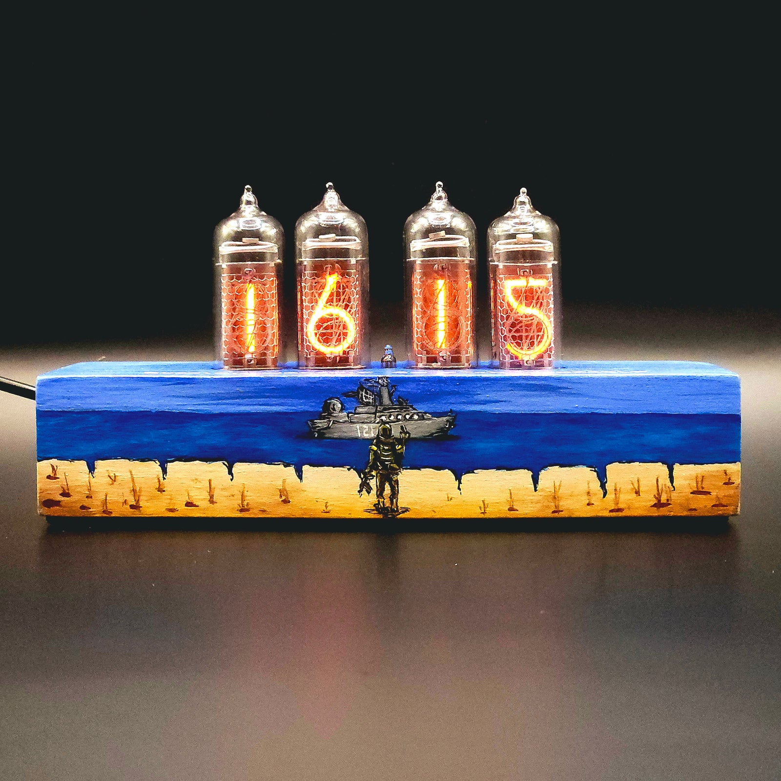 Nixie Star: Mit Leidenschaft handgefertigte Vintage-Nixie-Röhrenuhren