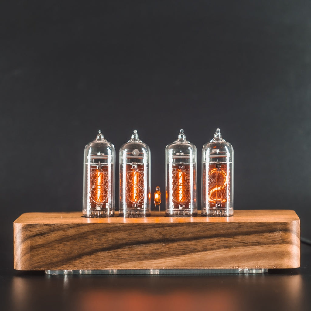 IN-14 Nixie Tube Clock with Replaceable Nixie Tubes, Motion Humidity T